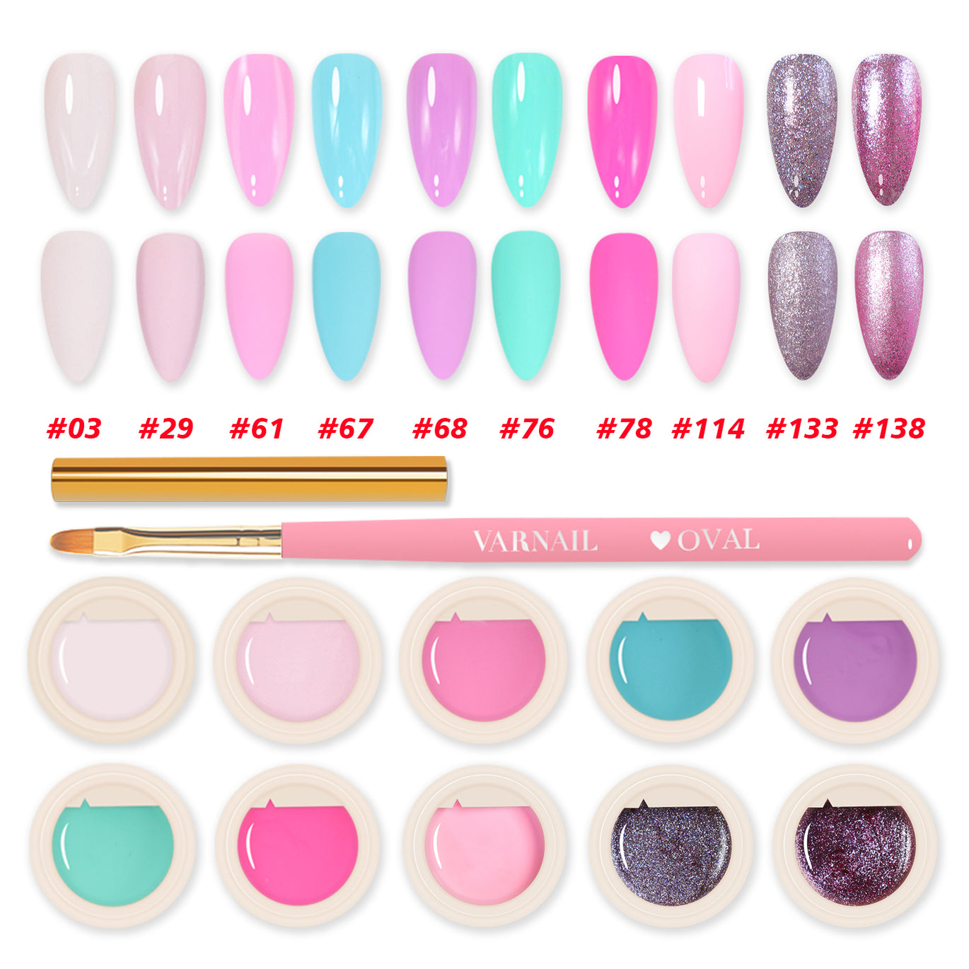 Solid Gel Polish - VARNAIL Professional Nail Supply Store
