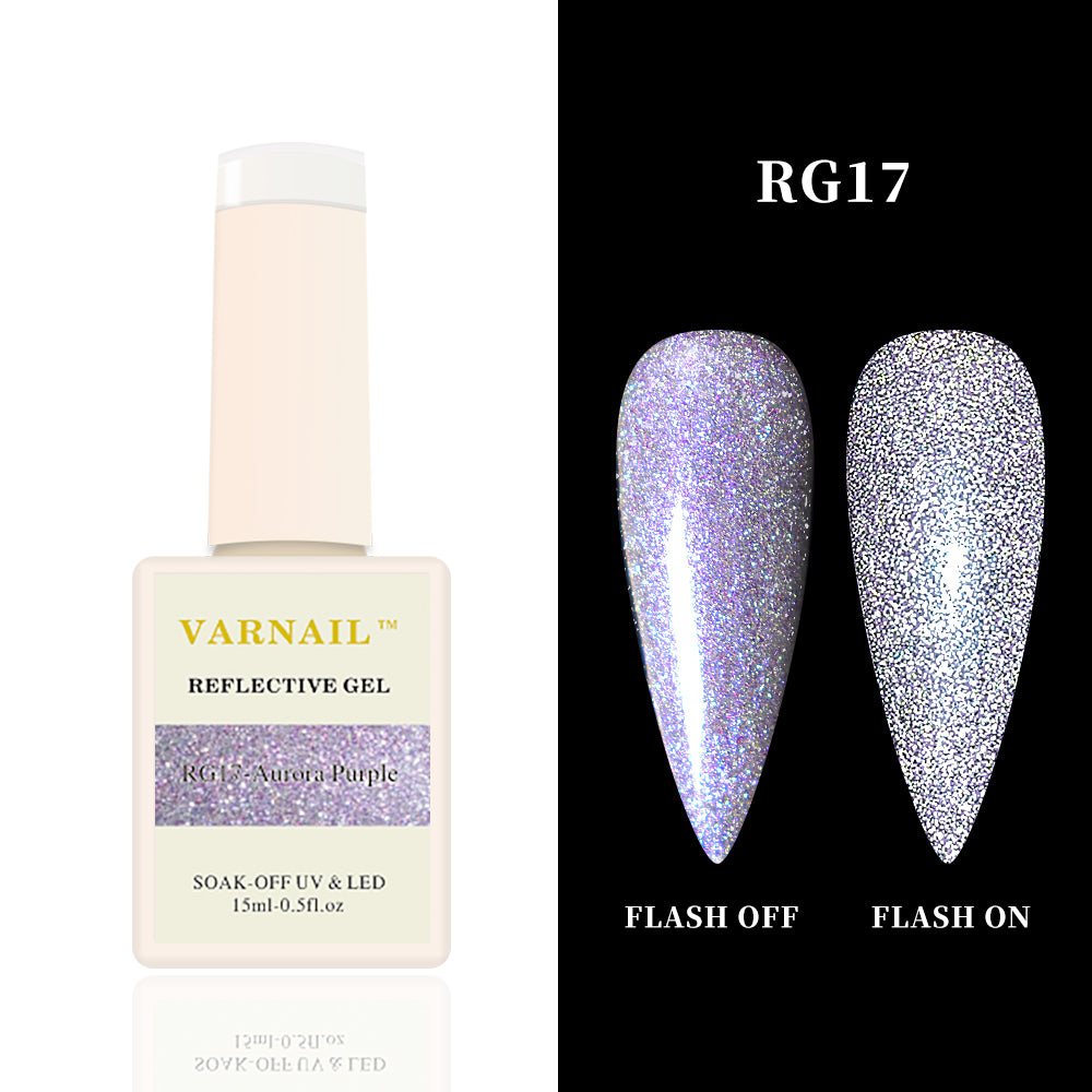 Reflective Gel - RG17 Aurora Purple – VARNAIL