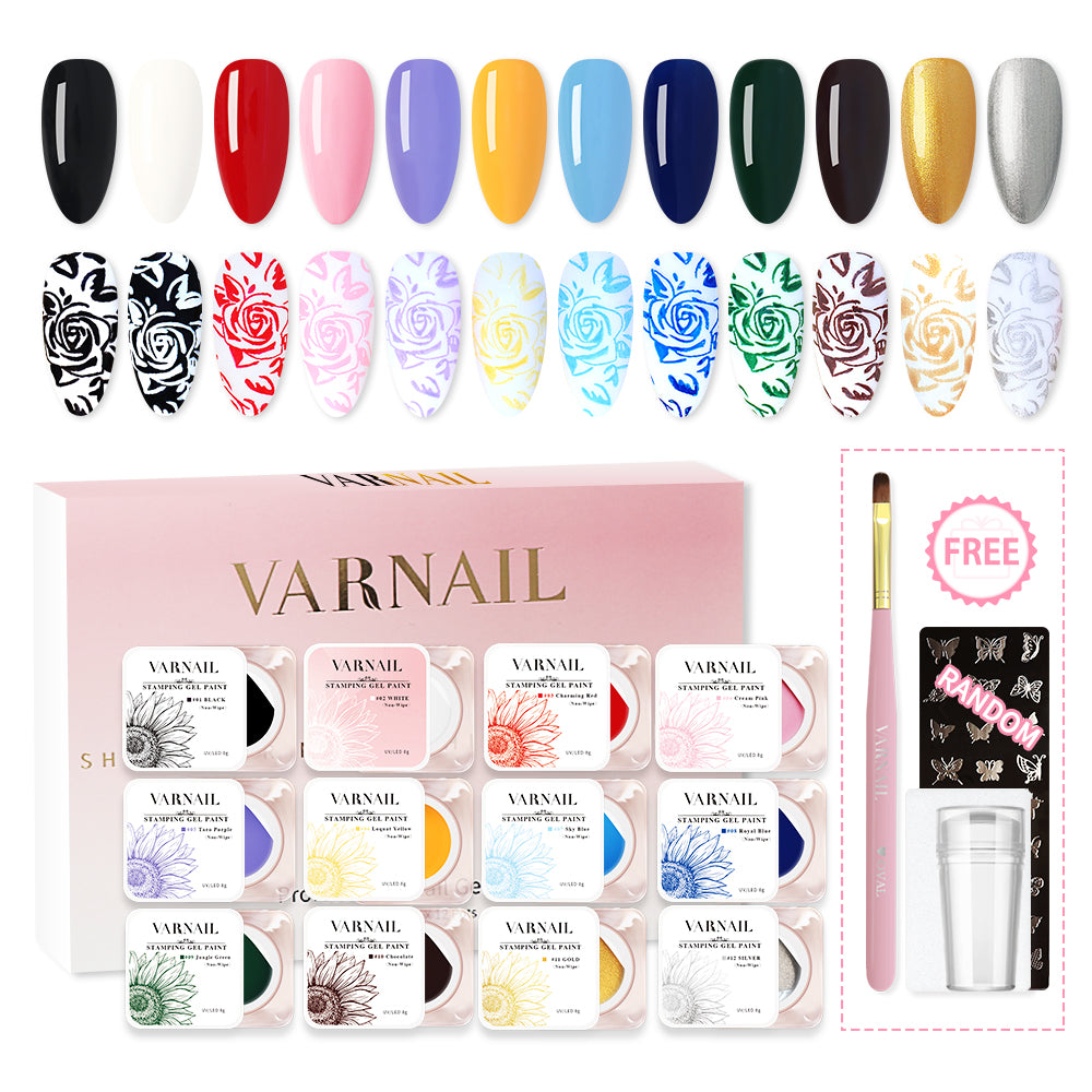 Stamping Gel Paint Polish Set – VARNAIL
